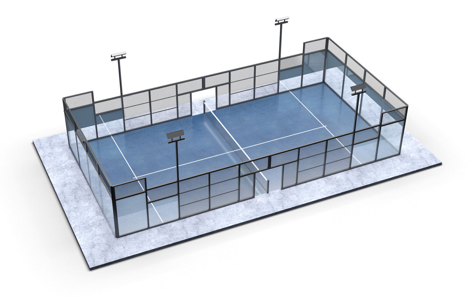 Pad-Sport - Padel court fencing system